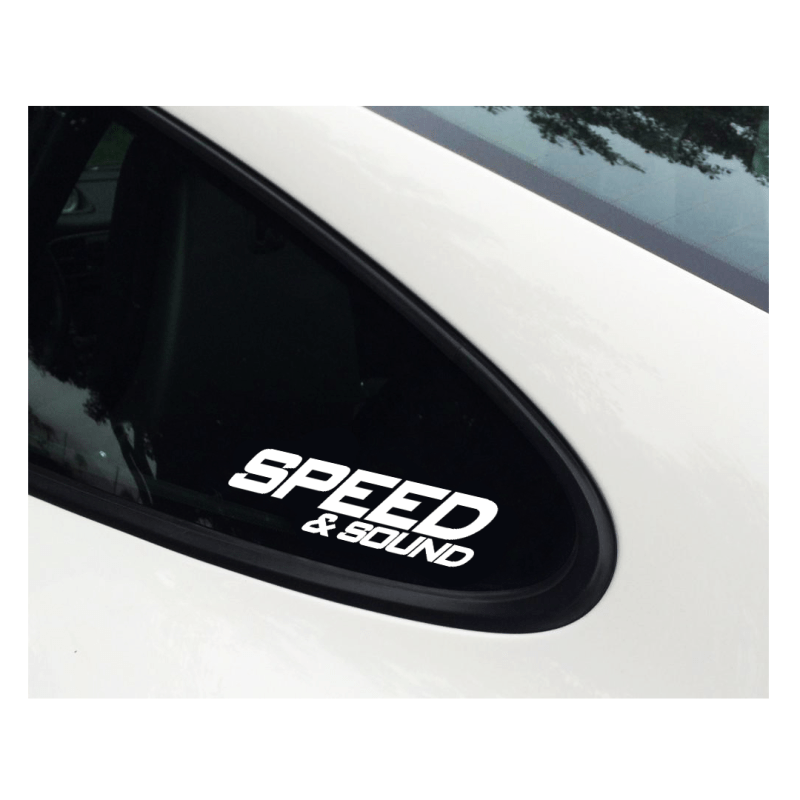 SNS Logo Stickers - Speed and Sound Magazine